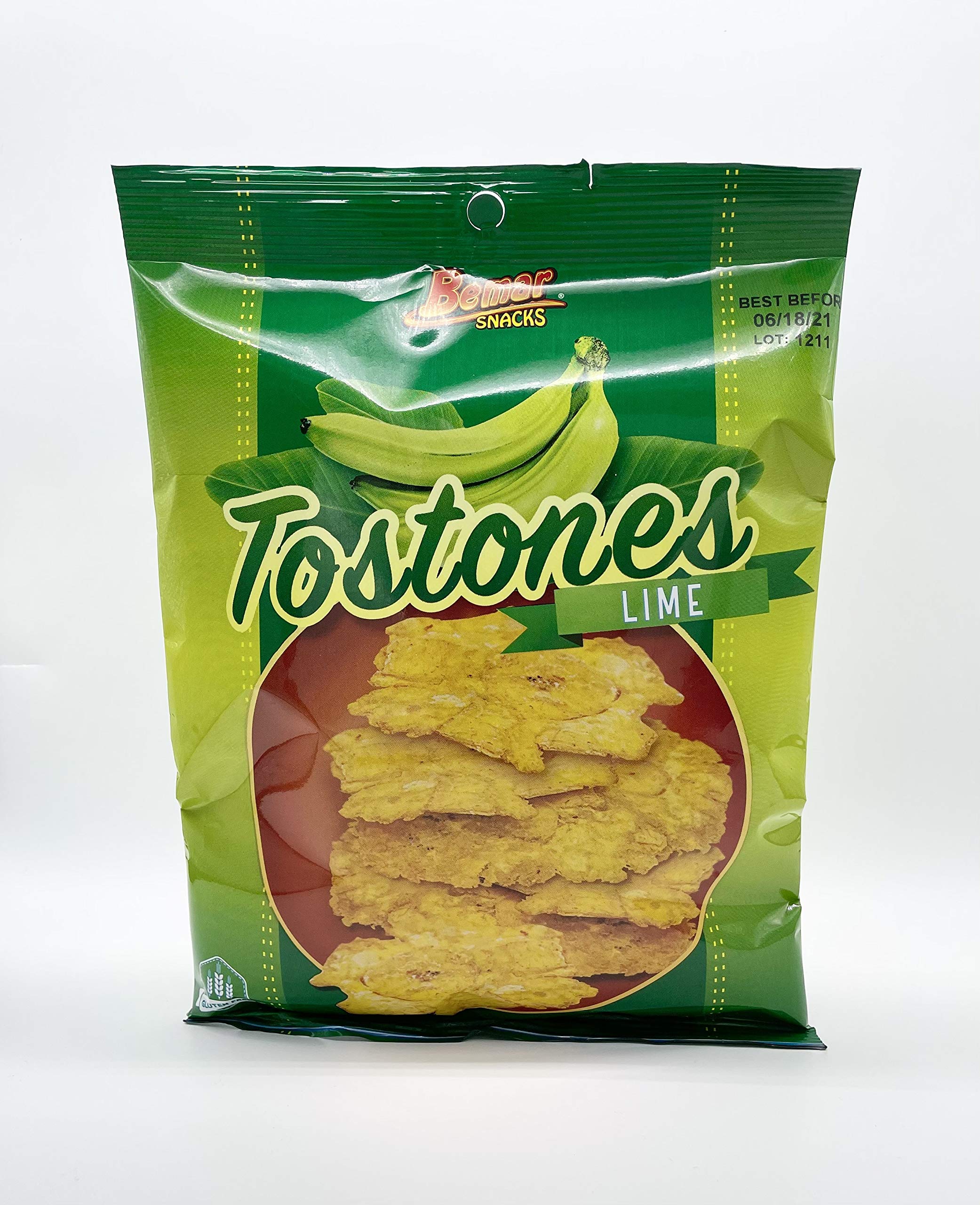 Bemar Snacks Tostones Lime 4 oz – Amigo Foods