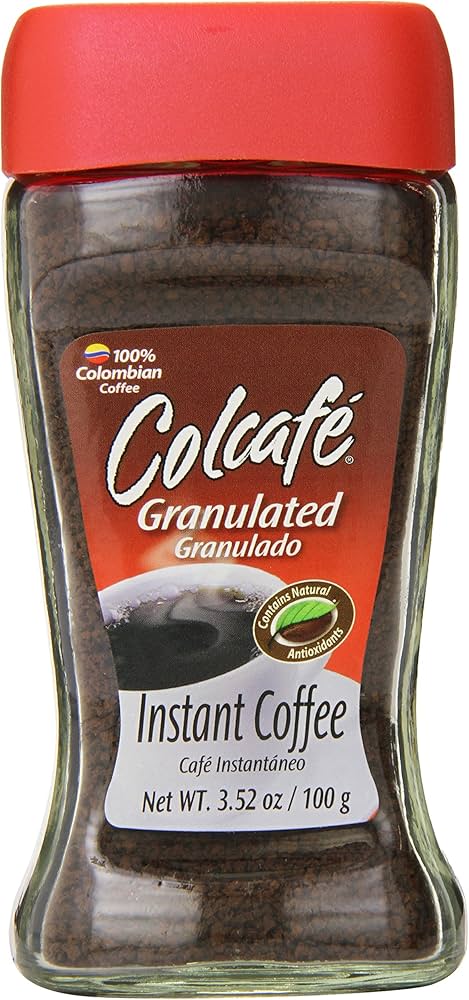 Colcafe Granulado Granulated Instant Coffee 100 grs – Amigo Foods