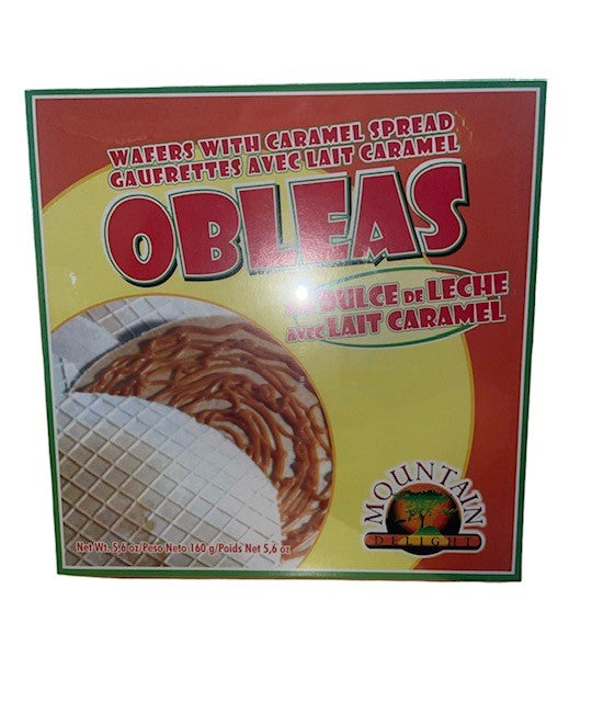 Mountain Delight Obleas con Dulce de Leche 5,6 oz | Amigo Foods