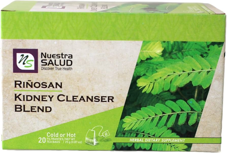 Nuestra Salud Riñosan Kidney Cleanser Blend 25 Tea Bags – Amigo Foods