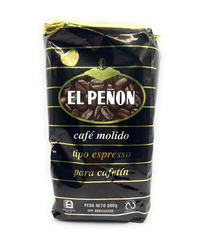 El Penon Cafe Molido Tipo Espreso para Cafetin Net Wt 500g – Amigo Foods