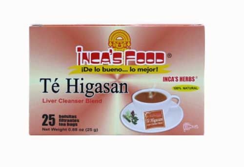 Inca's Food Té Higasan - Liver Cleanser Blend 25 Tea Bags – Amigo Foods
